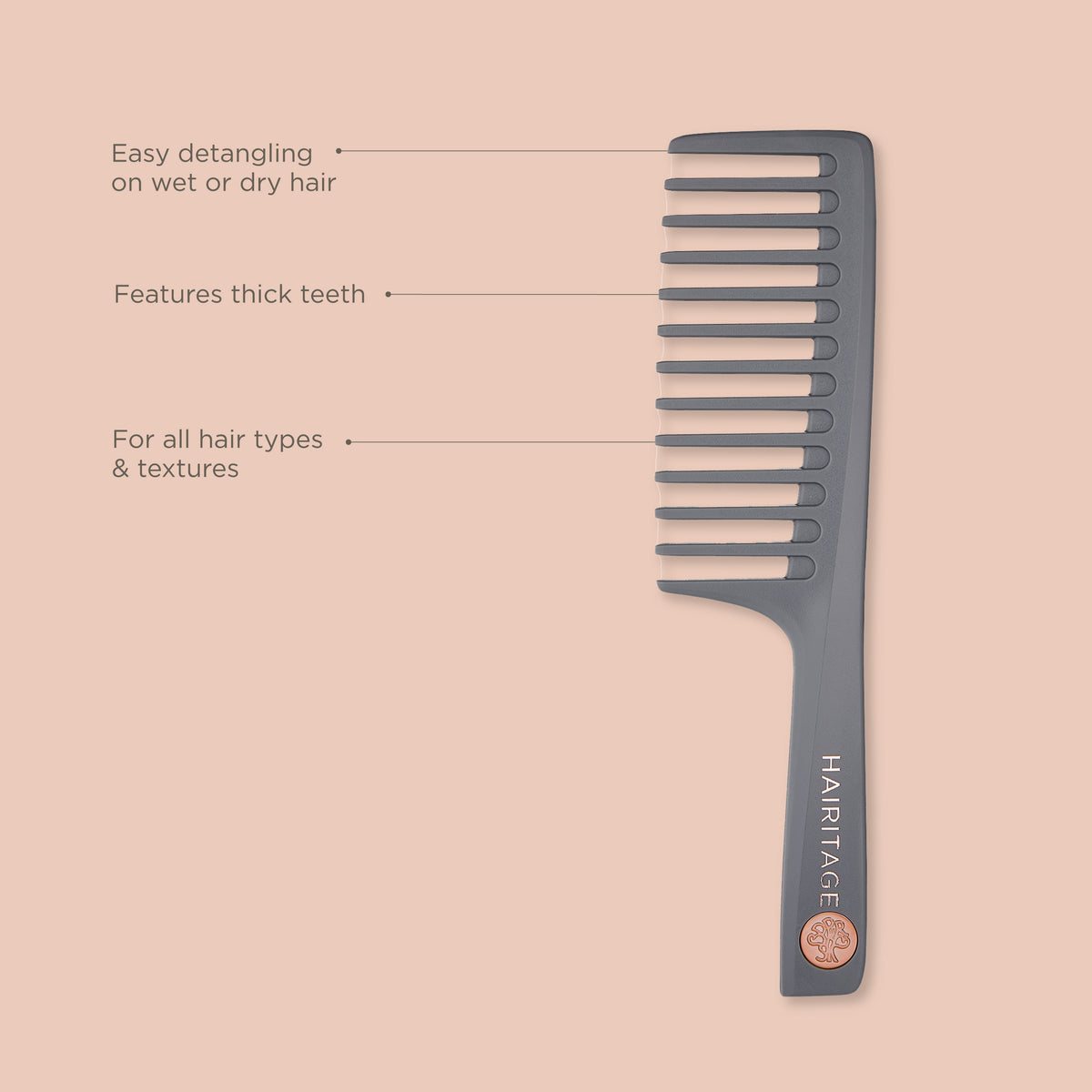 Smooth Talker Wide Tooth Comb – Hairitage by Mindy
